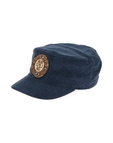 Borsalino Velvet Baseball Cap - Blue