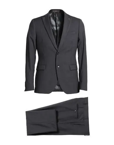 PAOLONI Suit Charcoal Size Virgin Wool