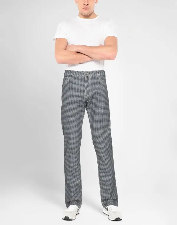 JACOB COHЁN Checked Moleskin Pants