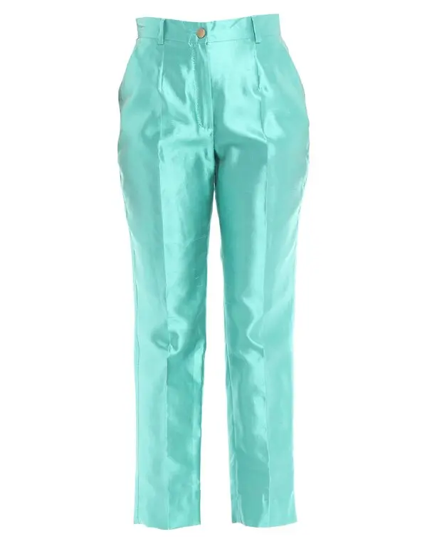 Dolce & Gabbana Tapered Shantung Pants - Green