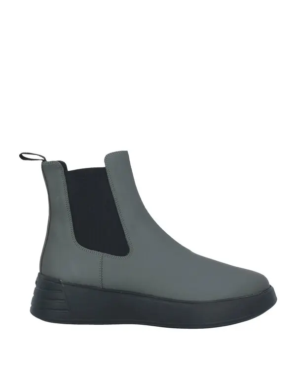 Hogan Regenerated Leather And Textile Fiber Ankle Boots