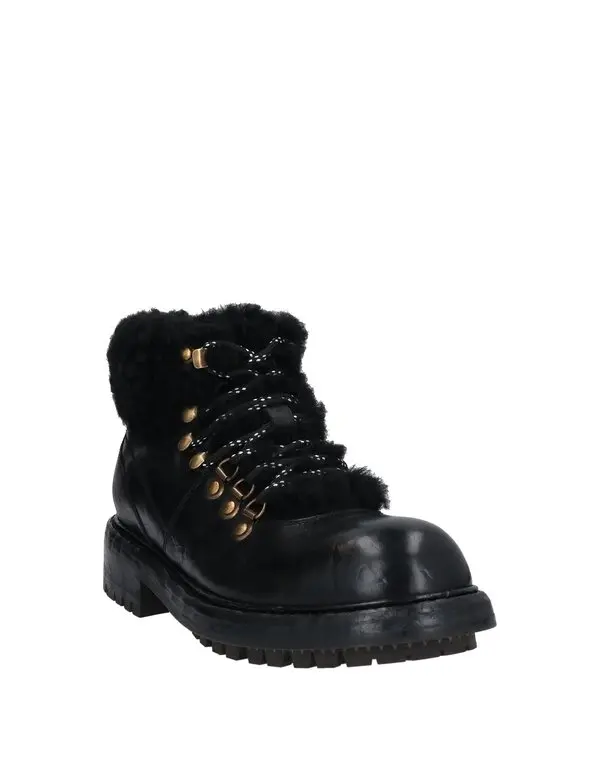 Dolce & Gabbana Ankle Boots In Calfskin And Shearling