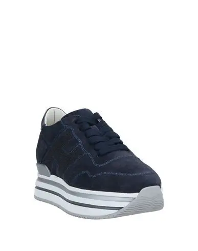 Hogan Sneakers In Leather - Blue