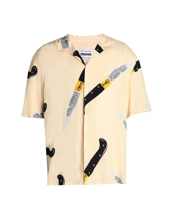 PAS DE MER Knives Shirt Shirt Size Viscose