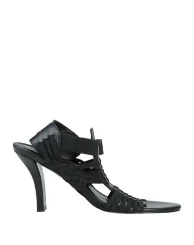 Kenzo Sandals In Leather And Textile Fibers