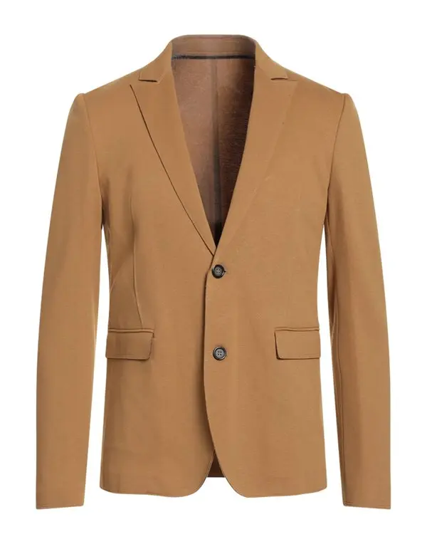 PAOLO PECORA Single-breasted Blazer - Yellow