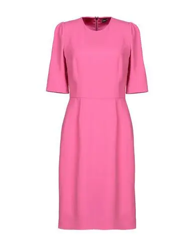 Dolce & Gabbana Midi Dress Viscose Acetate Elastane - Pink