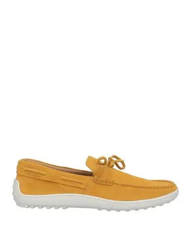 TOD'S Leather Loafers - Yellow