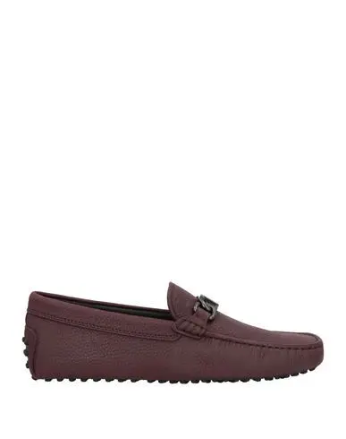 TOD'S Loafers In Leather - Purple
