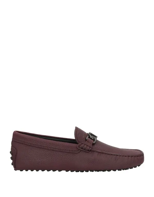 TOD'S Loafers In Leather - Purple