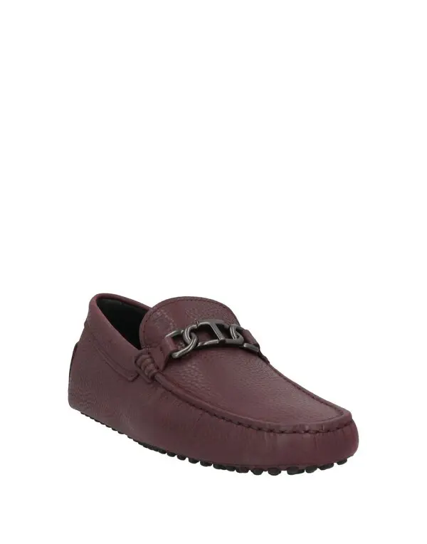 TOD'S Loafers In Leather - Purple