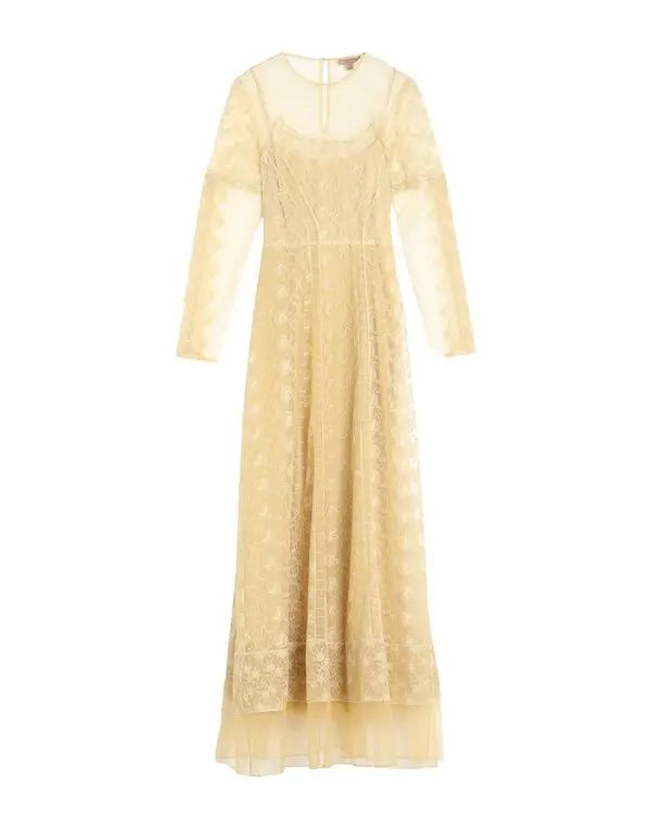 lace floral dress for women Floral Lace Tiered Wedding Guest Dress with Bow Straps main image 1