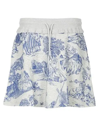 Moschino Cartoon Print Mini Skirt - Grey