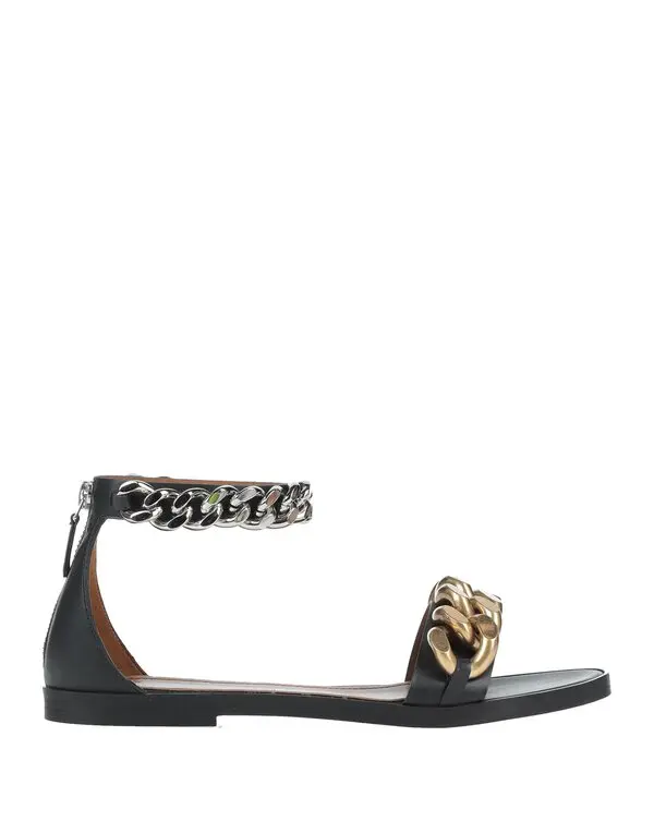 Stella McCartney Sandals With Appliqués - Black