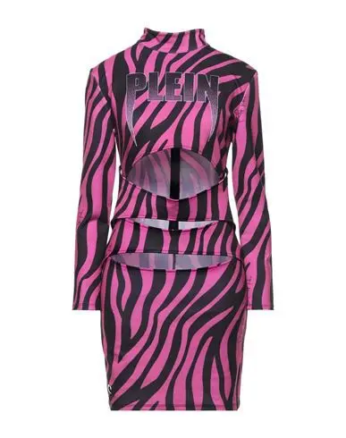 Philipp Plein Zebra-print Mini Dress - Pink