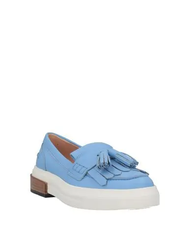 TOD'S Loafers In Sky Calfskin - Blue