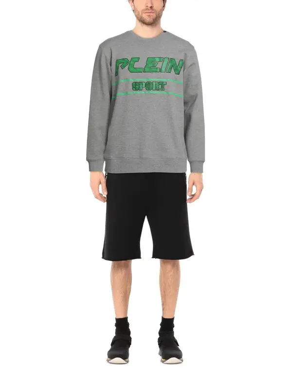 PLEIN SPORT Cotton And Polyester Sweatshirt With Print