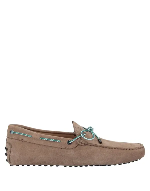 TOD'S Loafers Light Brown Size Leather