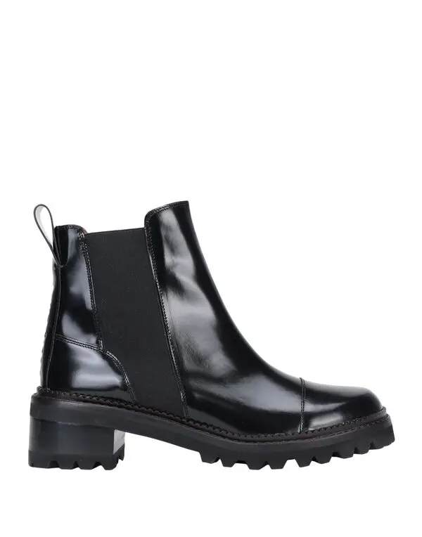 See By Chloé Ankle Boots In Leather