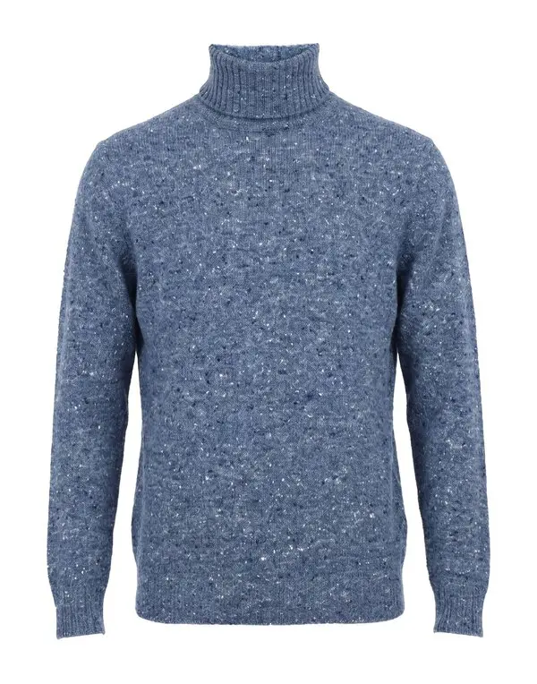 DRUMOHR Turtleneck Slate Size Virgin Wool, Cashmere, Polyamide