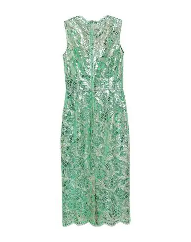 Dolce & Gabbana Midi Dress In Cotton, Viscose, And Polyamide