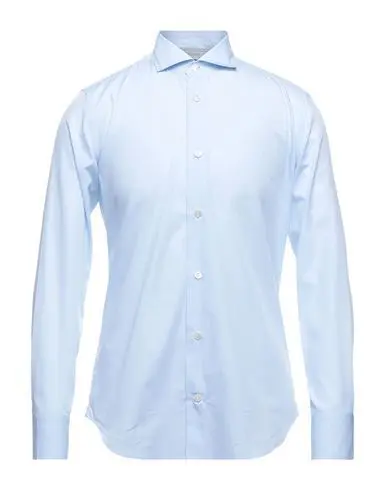 Eleventy Shirt Size Cotton - Sky Blue