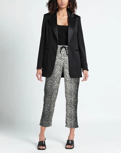 Majestic Filatures Viscose Elastane Animal Print Straight Leg Pants