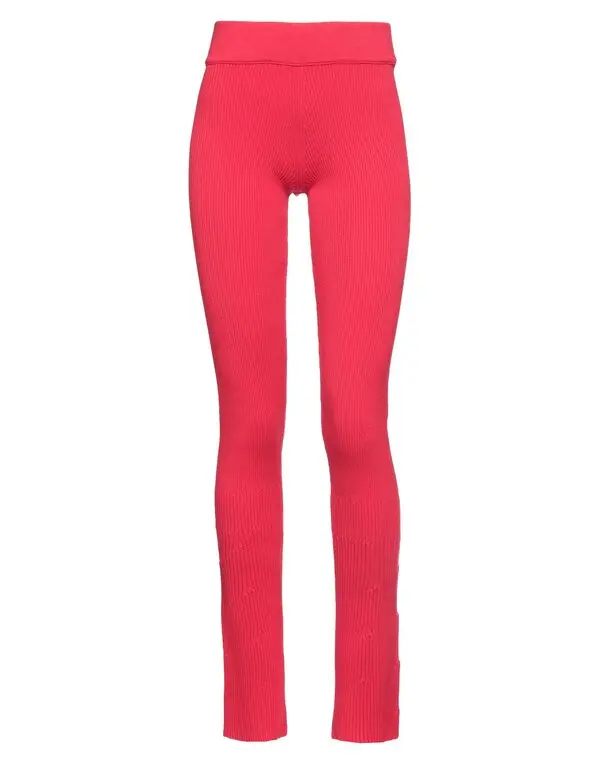 CIRCUS HOTEL Flared Knit Pants - Red
