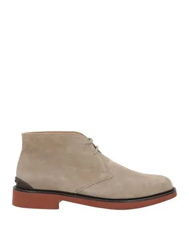 TOD'S Suede Ankle Boots - Grey
