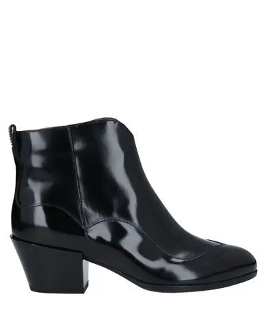 Hogan Leather Ankle Boots