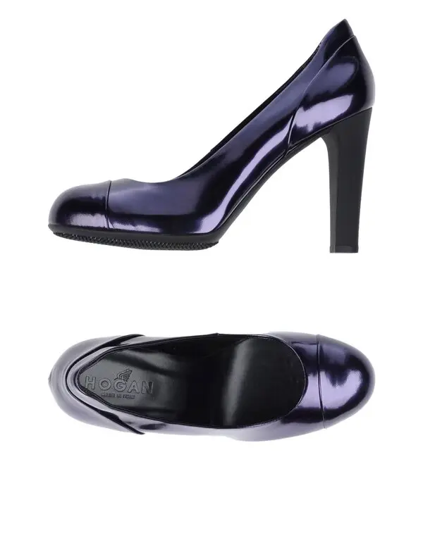 Hogan Leather Pumps - Purple