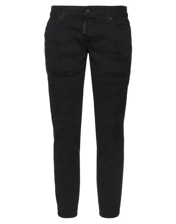 Dsquared2 Boyfriend Fit Jeans - Black