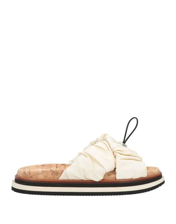 Hogan Textile Fibers Sandals - Beige