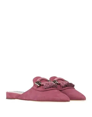 TOD'S Leather Mules & Clogs - Purple