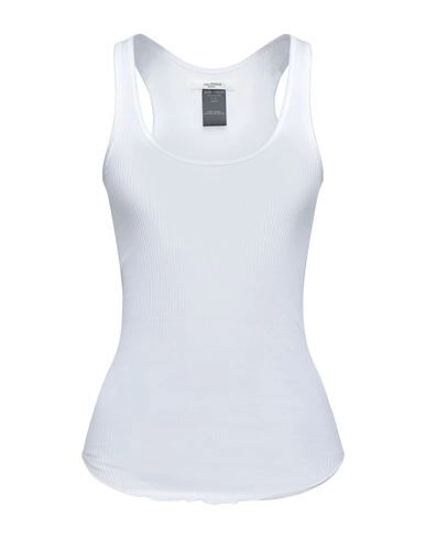 MARANT ETOILE Cotton Ribbed Tank Top - White