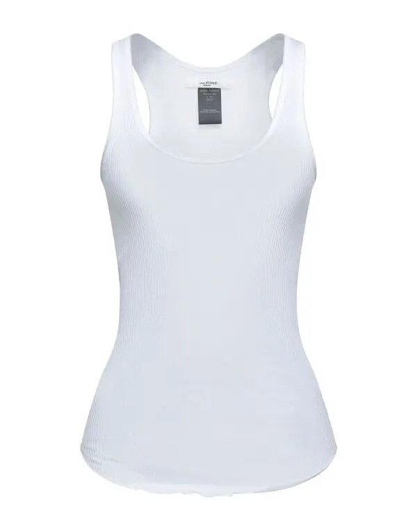MARANT ETOILE Cotton Ribbed Tank Top