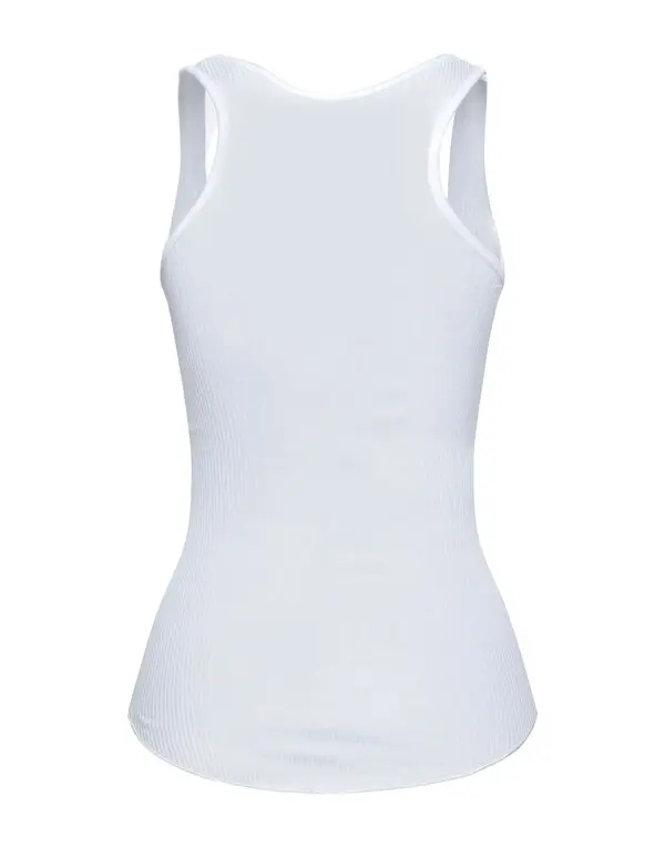 MARANT ETOILE Cotton Ribbed Tank Top