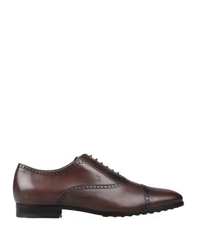 TOD'S Lace-up Oxford Shoes - Cocoa