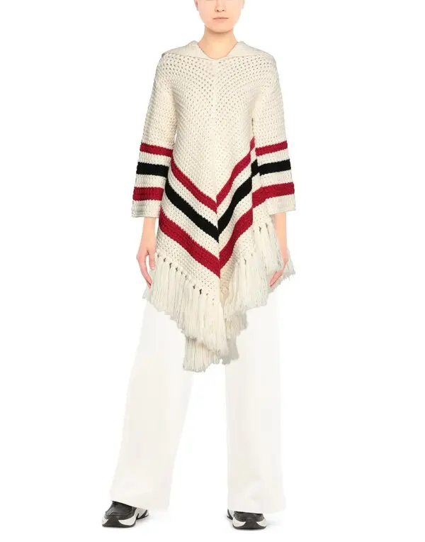 Red Valentino Virgin Wool Striped Sweater