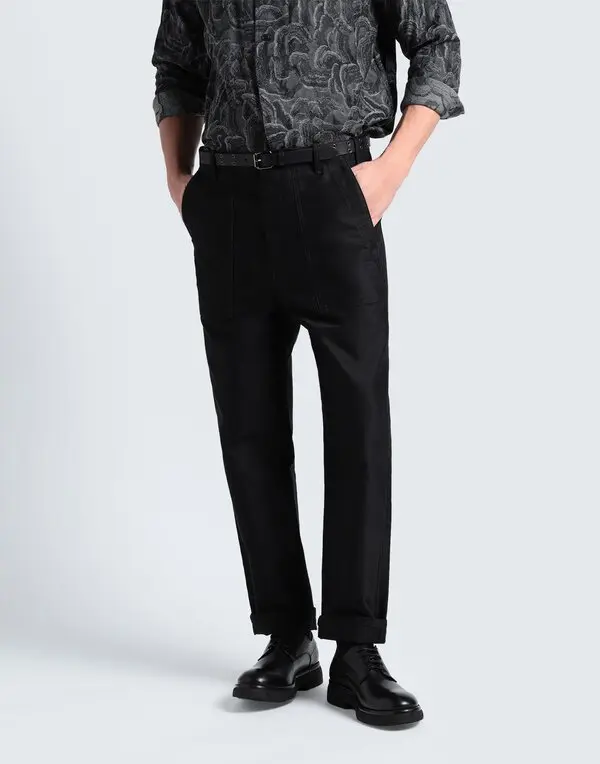 Dunhill Tapered Leg Pants - Black