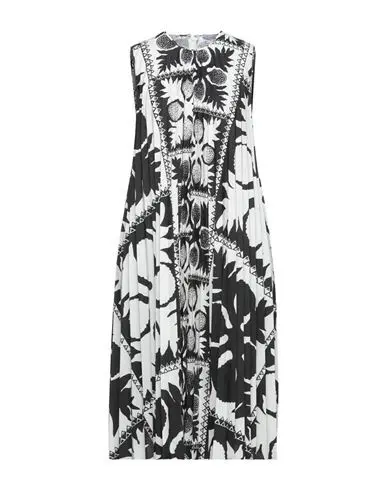 Red Valentino Midi Dress Polyester, Cotton