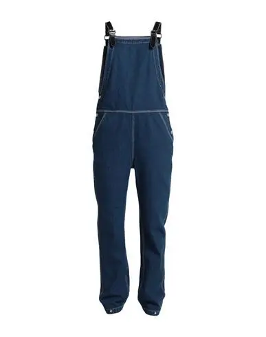 Burberry Overalls Size Cotton, Bovine Leather - Blue
