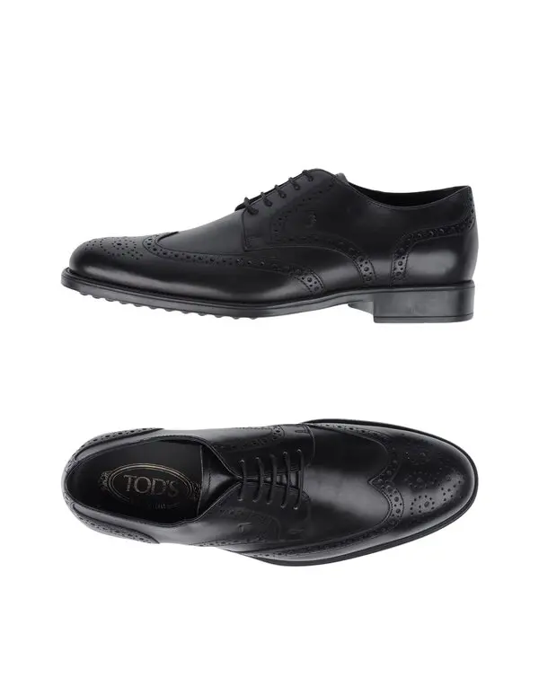 TOD'S Lace-up Brogues - Black
