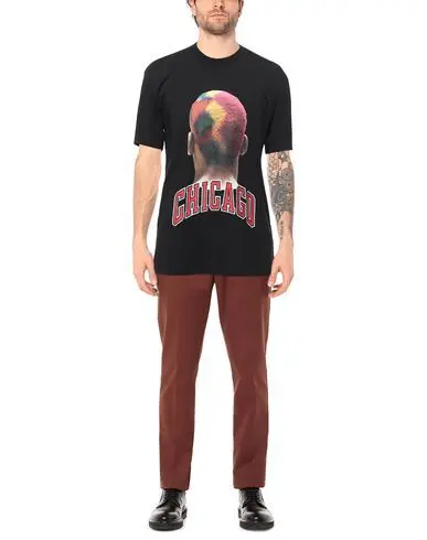 IH NOM UH NIT T-shirt Size Cotton, Elastane - Black