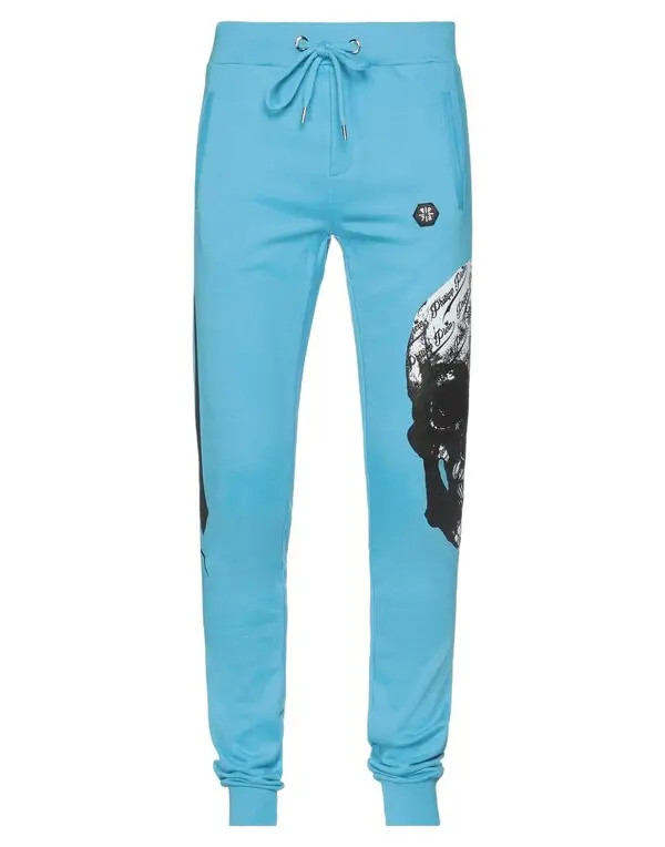 Philipp Plein Pants Cotton - Blue
