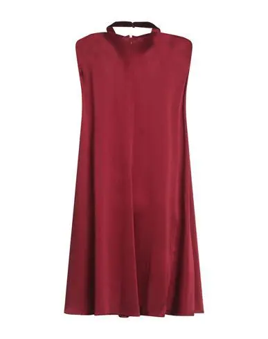 Valentino Garavani Mini Flared Dress - Burgundy