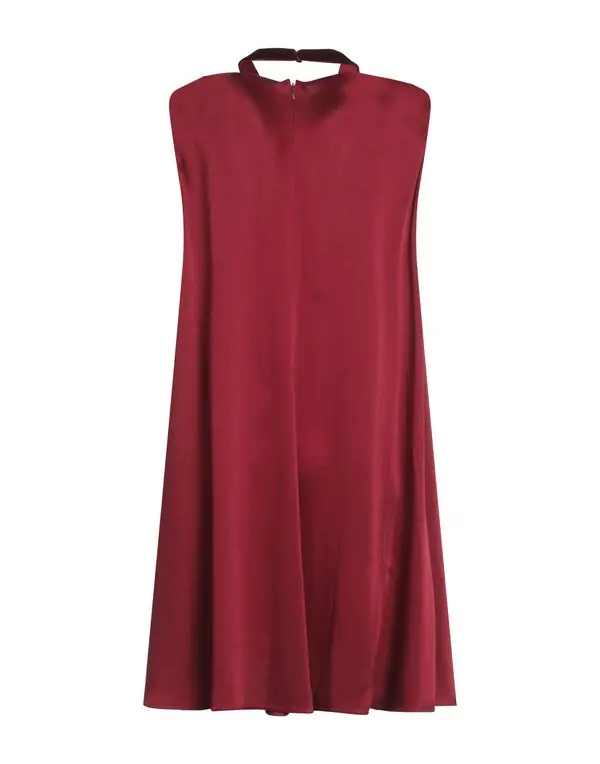 Valentino Garavani Mini Flared Dress - Burgundy