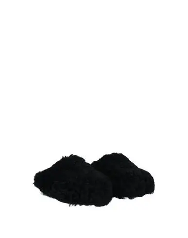 Marni Shearling Mules & Clogs - Black
