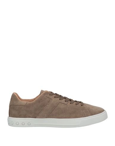 TOD'S Leather And Suede Sneakers - Beige
