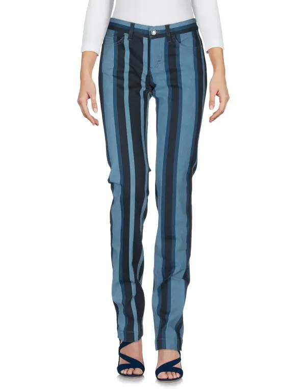 Dolce & Gabbana Striped Straight-leg Jeans
